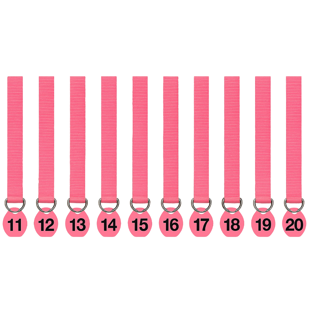 11-20 Pink Surrey Fields Calving Collars | Calf Rearing | Farm & Home Store