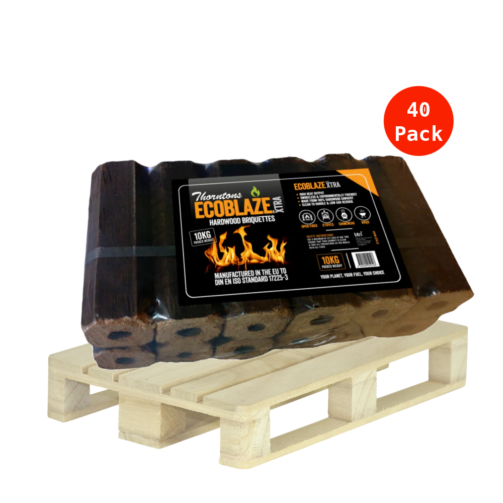 Thorntons Ecoblaze 40 Pack Pallet Offer |Solid Fuel| Farm & Home Store