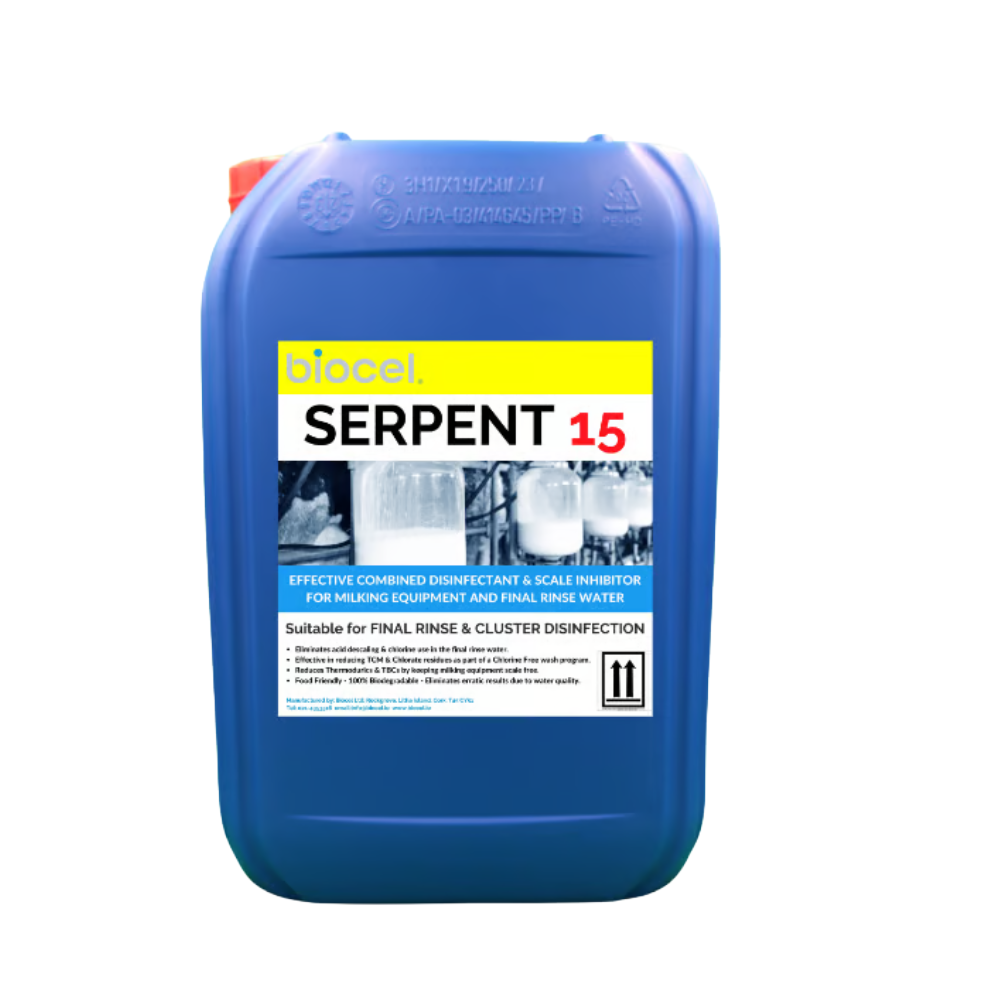 Serpent 15 10 Litre | Dairy Hygiene Products | Farm & Home Store