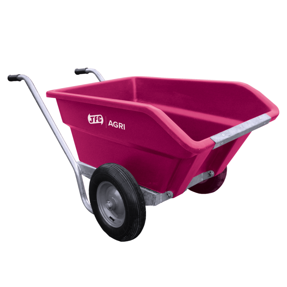 JFC Pink 250L Tipping Wheelbarrow | JFC | Farm & Home Store